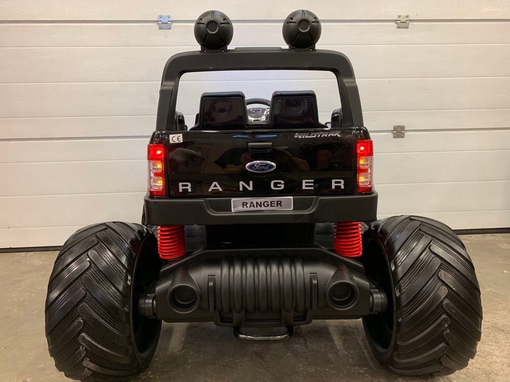 GCAutos - Voiture électrique Ford Ranger Monster Truck 4x4 - noir